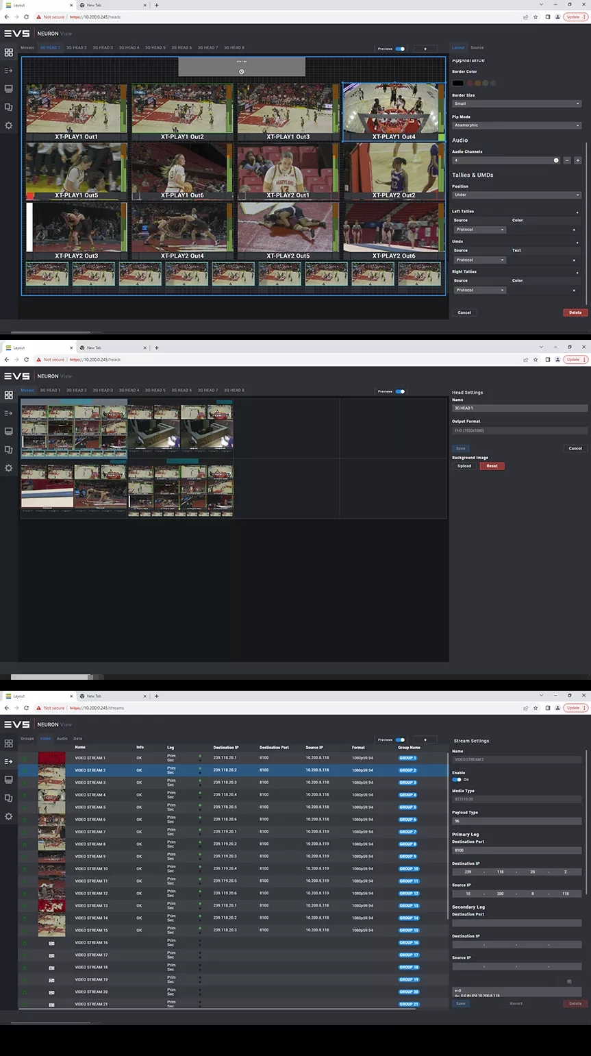 Network Attached Processor - Neuron View | EVS